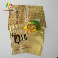 China Gold Royal Kratom Bali Foil k Packing Bags , Stand Up Pouch Bags For Spices Powder for sale