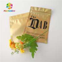 China Gold Royal Kratom Bali Foil k Packing Bags , Stand Up Pouch Bags For Spices Powder for sale