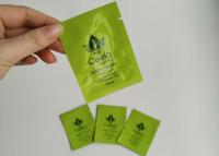 China Recyclable Cosmetic Packaging Bag Gentle Remove Hair Cream Punch Logo Print for sale