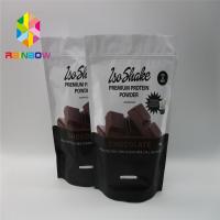 China Recyclable Plastic Pouches Packaging Aluminum Foil Tea Food k Bag For Protein Powder for sale