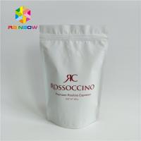 China Good Grade Custom Printed Stand Up Pouches Valve Hot Stamping Printing Skill SGS Approval for sale