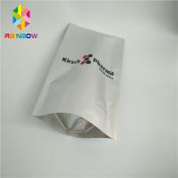China Resealable Aluminum Foil Packaging Bags , Laminated Stand Up Zipper Pouch Food Grade for sale