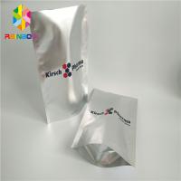 China Resealable Aluminum Foil Packaging Bags , Laminated Stand Up Zipper Pouch Food Grade for sale