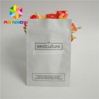 China Cosmetic Cream Oil Zip Seal Bags , Customized Printing Aluminium Foil Pouch for sale