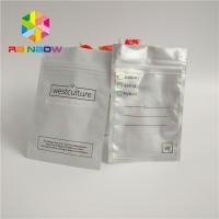 China Cosmetic Cream Oil Zip Seal Bags , Customized Printing Aluminium Foil Pouch for sale