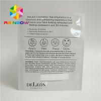 China 3 Layers Laminated Material Plastic Pouches Packaging Mask Foil k Bag For Facial Eye Mask for sale