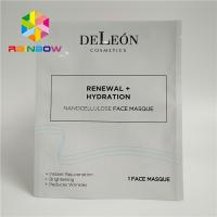 China 3 Layers Laminated Material Plastic Pouches Packaging Mask Foil k Bag For Facial Eye Mask for sale