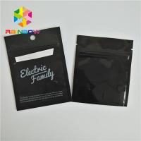 China Cell Phone Case Heat Seal Packaging Bags , Stand Up Zipper Pouch Bags SGS Approval for sale