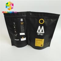 China Stand Up Plastic Pouches Packaging Printed One Way Valve k Coffee Bag for sale