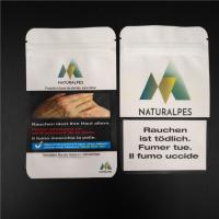 China THC CBD Gummies Herbal Incense Packaging Biodegradable White Kraft Bags Food Pouches for sale
