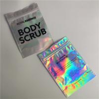 China BPA Free Gravure Printing Stand Up Aluminum Foil Pouch Packaging Facial Mask Holographic Laser Bag for sale
