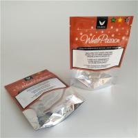 China Resealable Matte Stand Up Reusable k Bags Herbal Incense Pouches Customized Size for sale