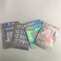China SGS/FDA Aluminium Foil Bag Makeup Reusable Mylar Packaging Three Side Sealed for sale