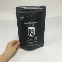 China Food Grade Plastic Pouches Packaging Matt Surface Coffee Bag k FDA Marked for sale