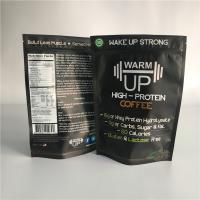 China Food Grade Plastic Pouches Packaging Matt Surface Coffee Bag k FDA Marked for sale