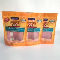 China Custom Printing Plastic Pouches Packaging Stand Up Zipper Bag With One Way Degassing Valve for sale