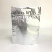China Aluminum Foil Stand Up Pouch Bag Zipper Top For Bracelet / Pearlescent Pigment for sale