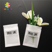 China SGS Plastic Pouches Packaging Cosmetic Cream Oil Zip Seal Bags Aluminium Foil Pouch for sale