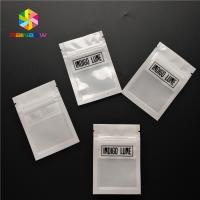China SGS Plastic Pouches Packaging Cosmetic Cream Oil Zip Seal Bags Aluminium Foil Pouch for sale