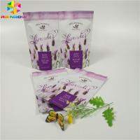 China Custom Matte Printing Foil Pouch Packaging Flat Bottom Body Scrub Bag With Zipper for sale