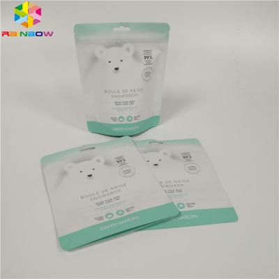 China Zipper Top Stand Up Foil Pouch Packaging Bath Salt Aluminum Foil Body Scrub Bags for sale