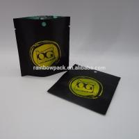 China Customized Matte Herbal Incense Packaging Plastic Bag Digital Printed Mylar Zip Lock for sale