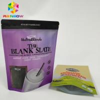 China Resealable Snack Bag Packaging Aluminium Foil Stand Up Doypack Zip Lock Pouch for sale
