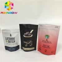 China MOPP Custom Printing Aluminum Foil Bags Moisture Proof Zipper Lock With Valve for sale