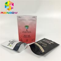 China MOPP Custom Printing Aluminum Foil Bags Moisture Proof Zipper Lock With Valve for sale