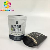 China FDA Laminated Foil Pouch Packaging Zipper Stand Up Pouch With Gravure Printing for sale
