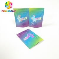 China Moisture Proof Stand Up Zipper Pouch Bags RUNTZ Colorful Mylar Laser Hologram Zip Lock for sale