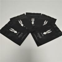 China 250 Grams Matte Black Food Packaging Films Stand Up Coffee Bags FDA SGS Approval for sale