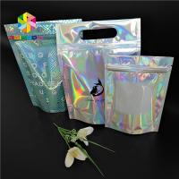 China Cosmetic Holographic Makeup Bag Iridescent Small Sachet For Jewelry Necklace Bracelet for sale