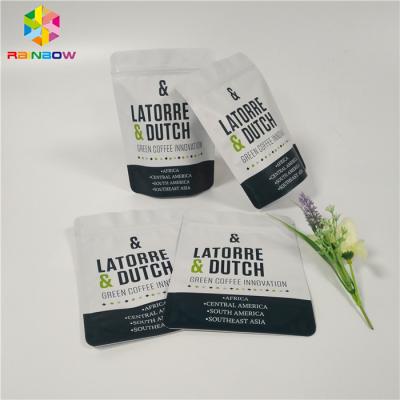 China Eco - Friendly Aluminum Foil Stand Up Pouch Coffee Tea Packaging Matte Finish Surface for sale
