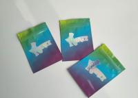 China Mylar Hologram Aluminum Foil Stand Up Pouch Runtz Bag 100 Micron Thickness For Food for sale