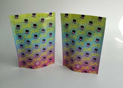China Zip Lock Design Custom Printed Stand Up Pouches Glossy Runtz Bag Smell Proof for sale