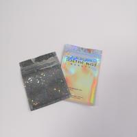 China Cosmetics Grip Seal Bags Twinkling Stars Laser Film 30-150 Micron Thickness for sale