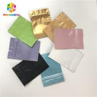 China Full Color Aluminum Foil Pouch Packaging k Flat 3 Side Sealed Bags for sale
