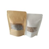 China Reusable Snack Bag Packaging Custom Printed Kraft Food Stand Up Pouch SGS Certificated for sale