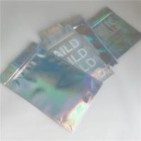 China Medical Weed Heat Seal Packaging Bags , Cosmetic Organizer Bag Mylar Zip Lock for sale