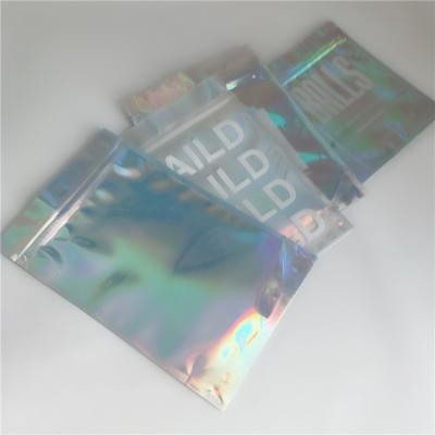 China Medical Weed Heat Seal Packaging Bags , Cosmetic Organizer Bag Mylar Zip Lock for sale