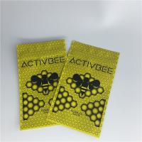 China Three Side Seal Stand Up Coffee Pouches Plastic Mylar Zip Lock Tobacco Weed Packaging for sale