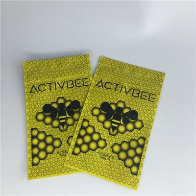 China Three Side Seal Stand Up Coffee Pouches Plastic Mylar Zip Lock Tobacco Weed Packaging for sale