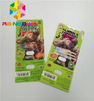 China Premierzen Blister Card Packaging Custom Child Resistant Botton Lock 3D Card Paper Box for sale