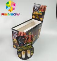 China Premierzen Blister Card Packaging Custom Child Resistant Botton Lock 3D Card Paper Box for sale