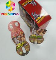 China 3d Lenticular Packaging Burro Brand Paper Card Box Single Double Hole Including Bottle for sale