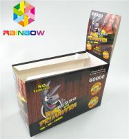 China Glossy Blister Card Packaging Custom Sex Enhancement Pills Burro2 60000 Paper Card for sale