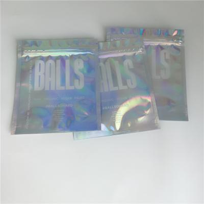 China k Cosmetics Packaging Bags Glossy 3 Side Sealed For Eyelash Extension Glue for sale