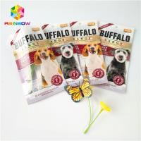 China Glossy Finish Stand Up k Bags Three Sided Sealed Window Fleixble Packaging for sale