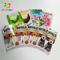 China Glossy Finish Stand Up k Bags Three Sided Sealed Window Fleixble Packaging for sale